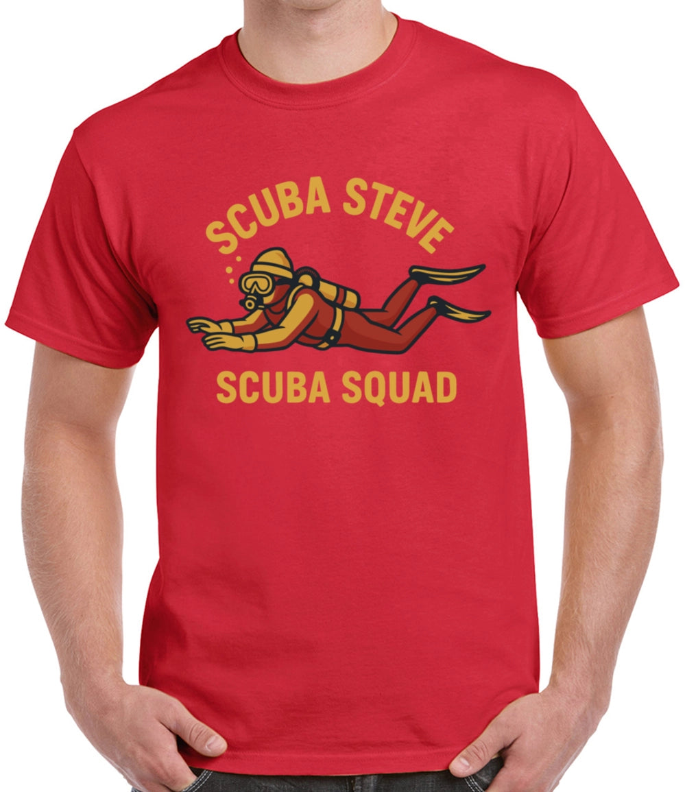 Scuba Steve Scuba Squad T shirt