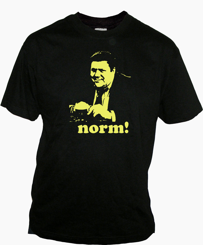 Cheers Norm! T shirt - Classic TV T shirts at Old Skool Hooligans