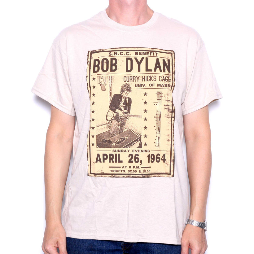 Bob Dylan T Shirt - April 26th, 1964 SNCC Benefit Poster | Dylan T ...