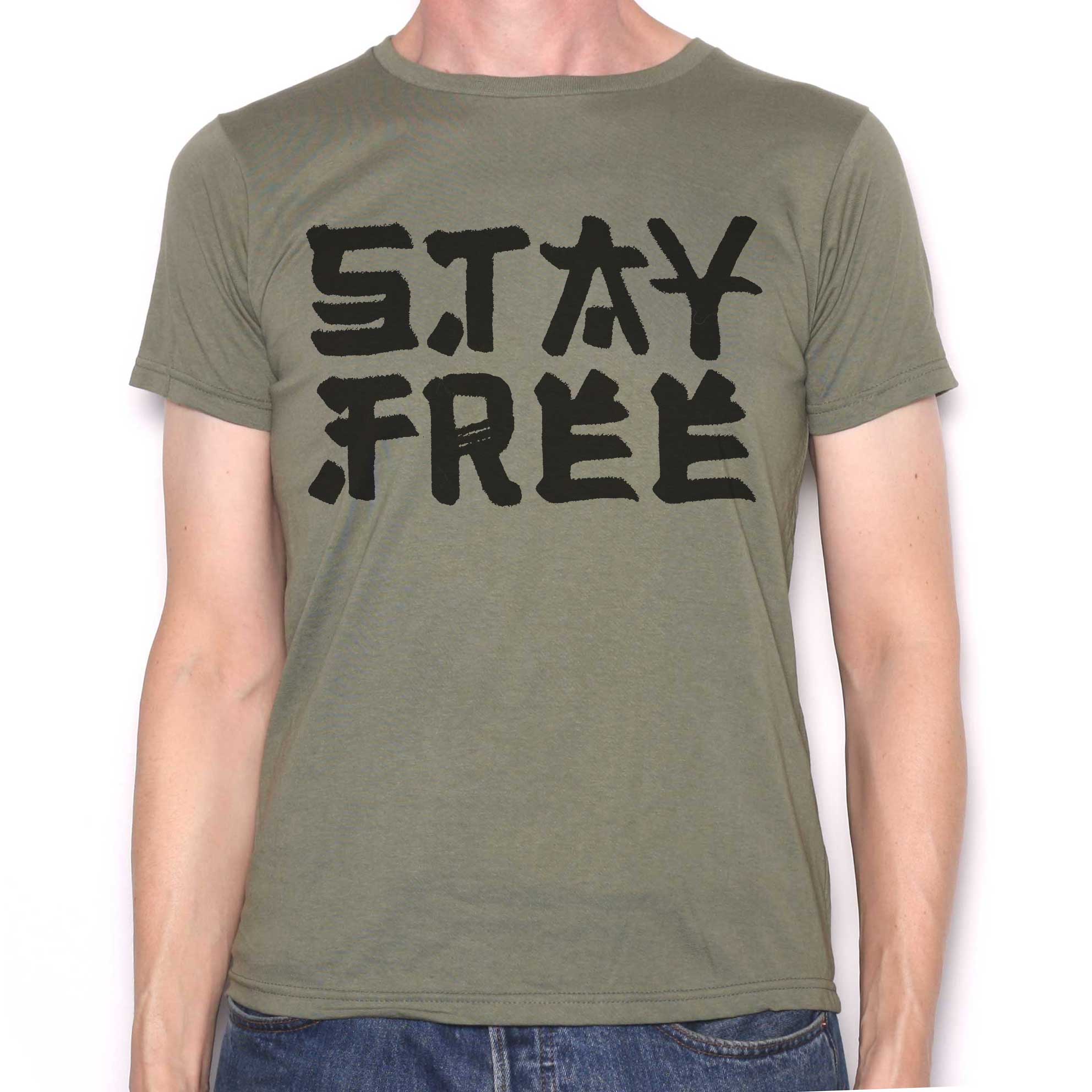 Stay Free T Shirt - Inspired by The Clash | Punk T Shirts at Old Skool ...