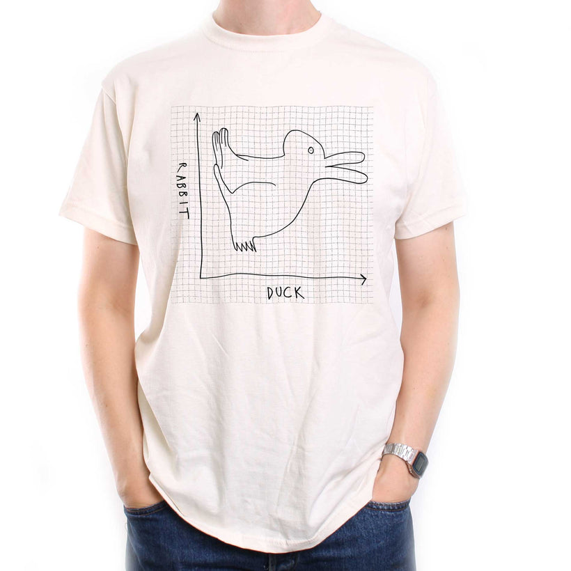 Rabbit Duck Graph T shirt - An Old Skool Hooligans Comedy Optical ...