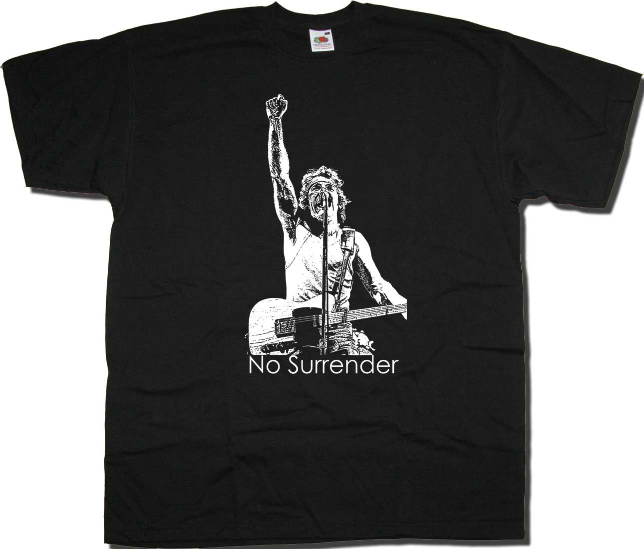 Bruce Springsteen T shirt - On Stage Fist | Classic Rock T shirts from ...
