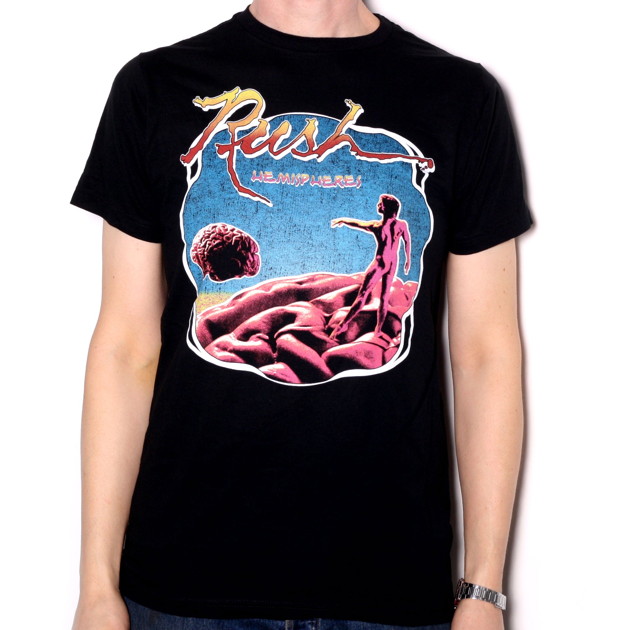 Rush T Shirt - Hemispheres Retro 100% Official | Prog Rock T Shirts at ...