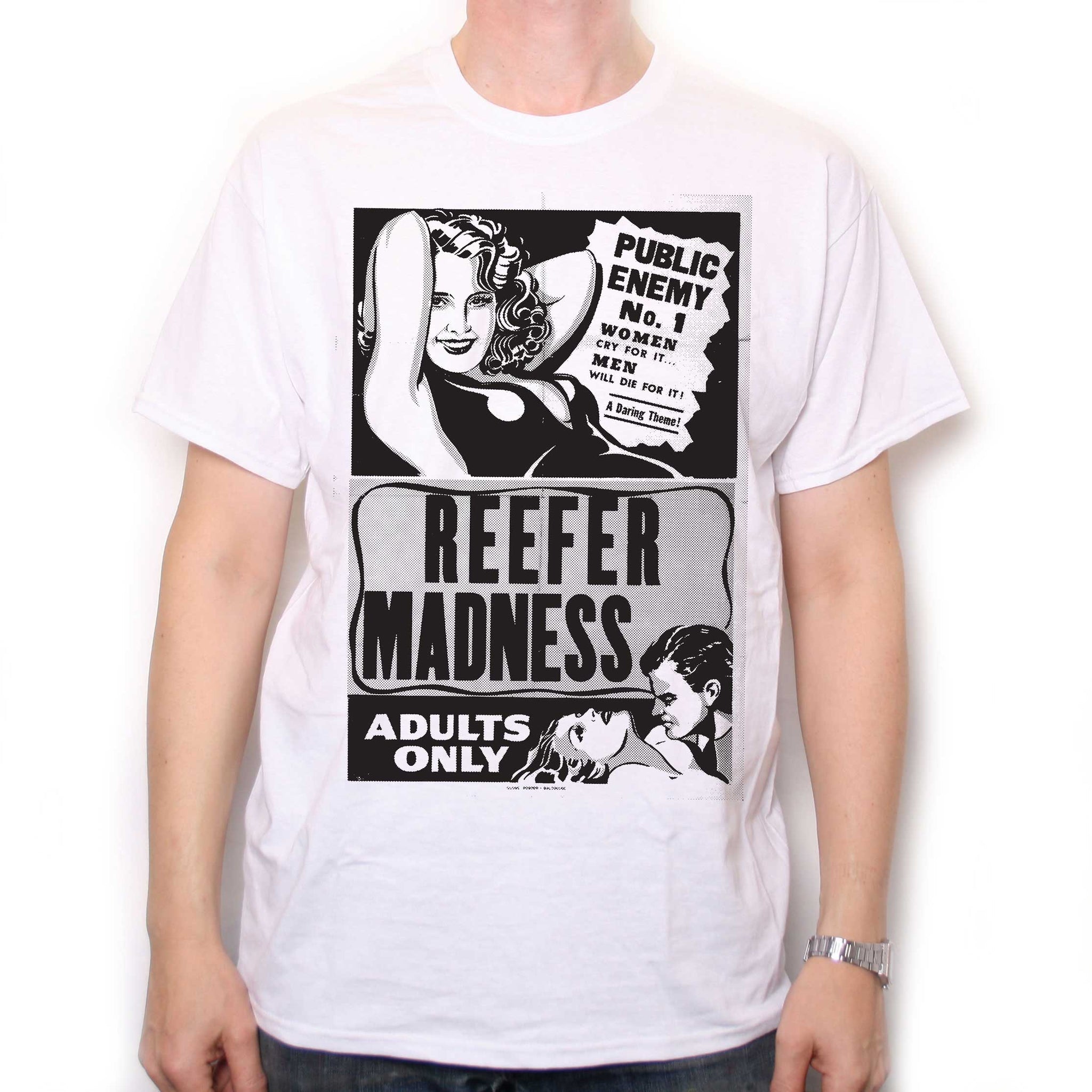 Reefer Madness T Shirt - Original Cult Movie Poster Design