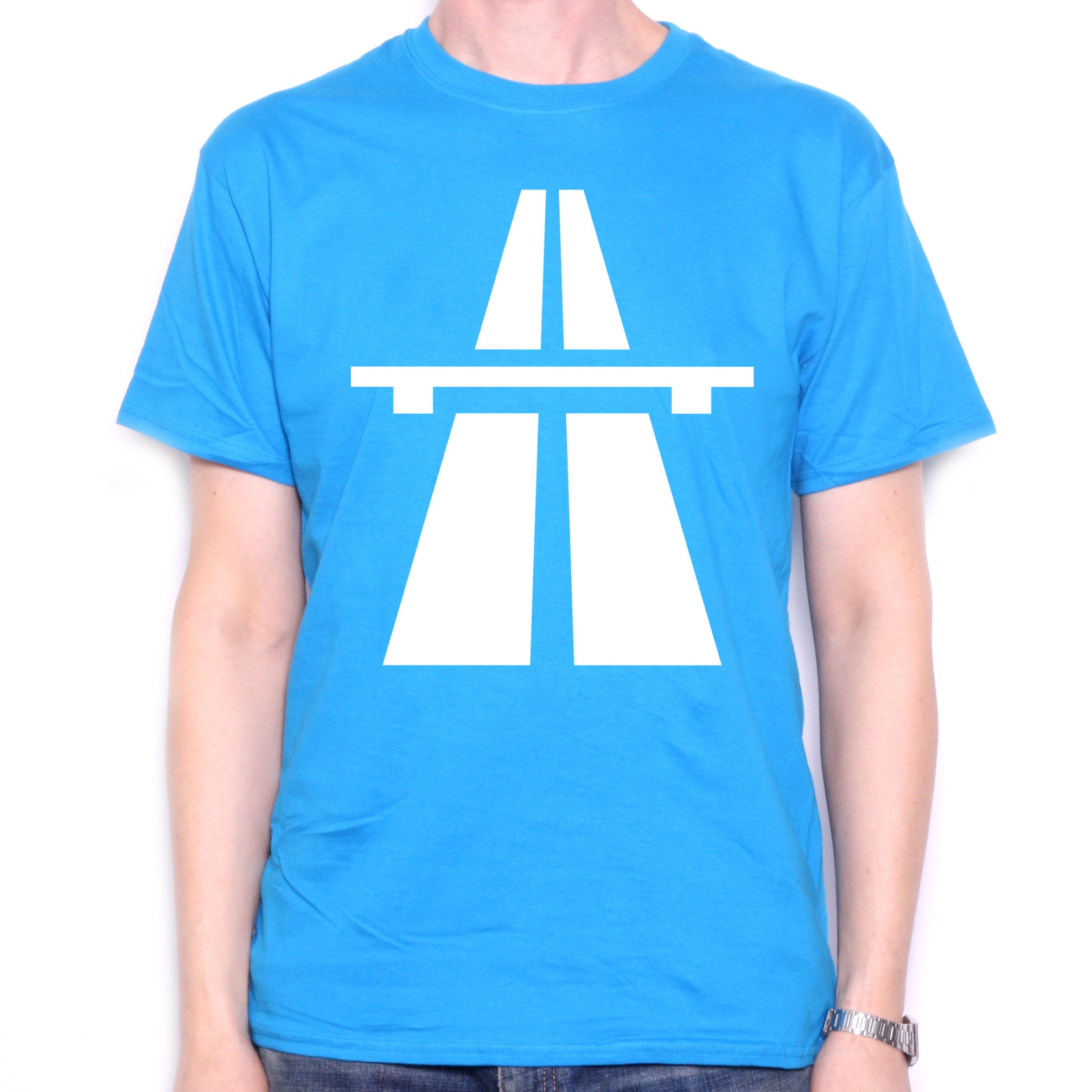 Autobahn T Shirt - Motorway Autoroute Logo T shirt