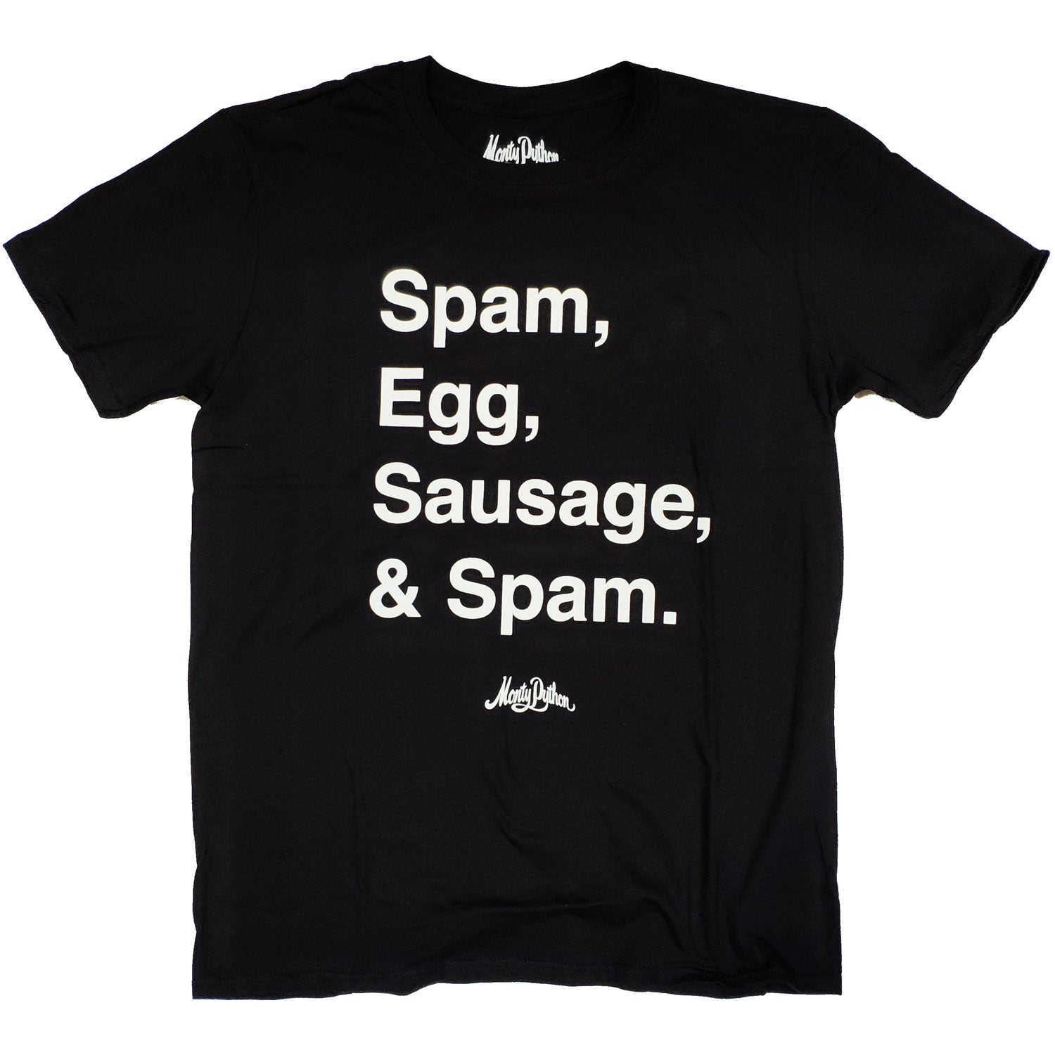 Monty Python T Shirt - Spam, Egg, Sausage & Spam 100% Official