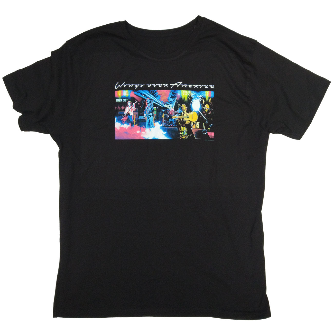 Wings T Shirt - Wings Over America 100% Official Paul McCartney